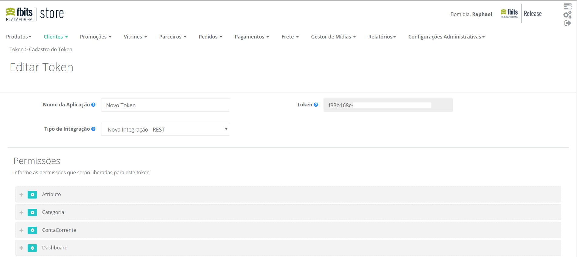 Autenticação | Fbits API